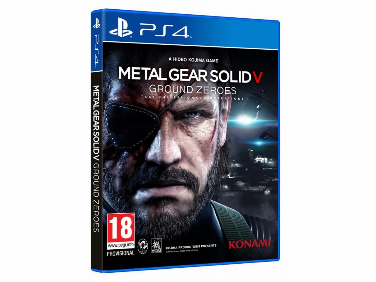 Arte de capa de MGSV: Ground Zeroes para PlayStation 4 e XBOX ONE ...