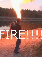 Giffering Opinions: Flamethrower