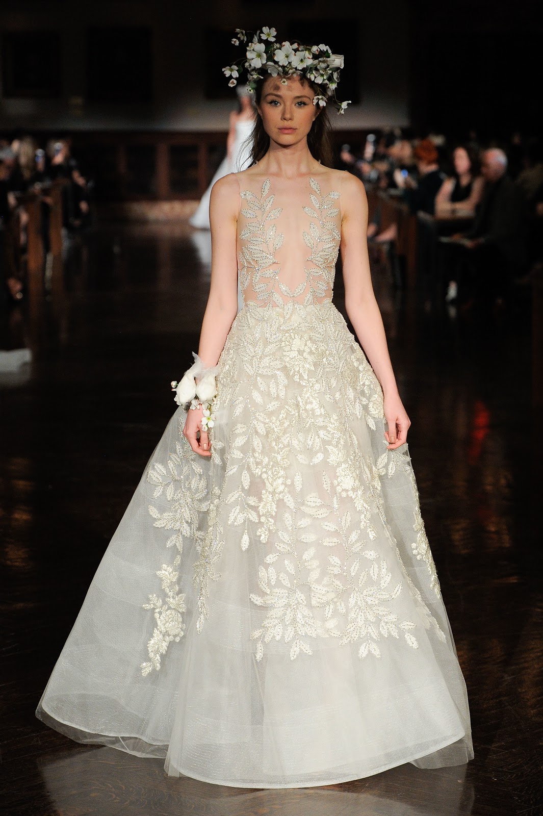 Reem Acra Bridal And Wedding Dress Spring 2019 New York Cool Chic Style Fashion