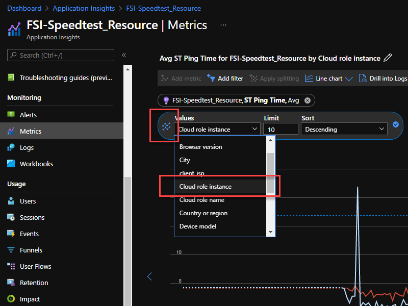 Displaying Python Metrics In Azure Application Insights