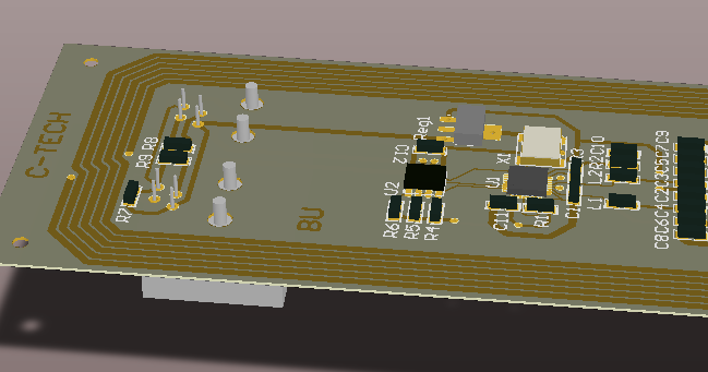 Electrónica Universitaria: RFID (RF522) Altium PCB