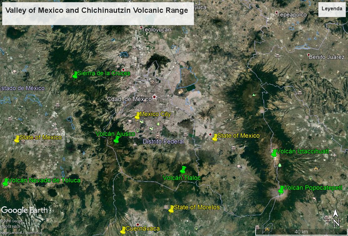 Mexico City Ambles: Encountering Mexico City's Many Volcanoes, Part I ...