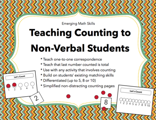 Teaching Counting to Non-verbal Students