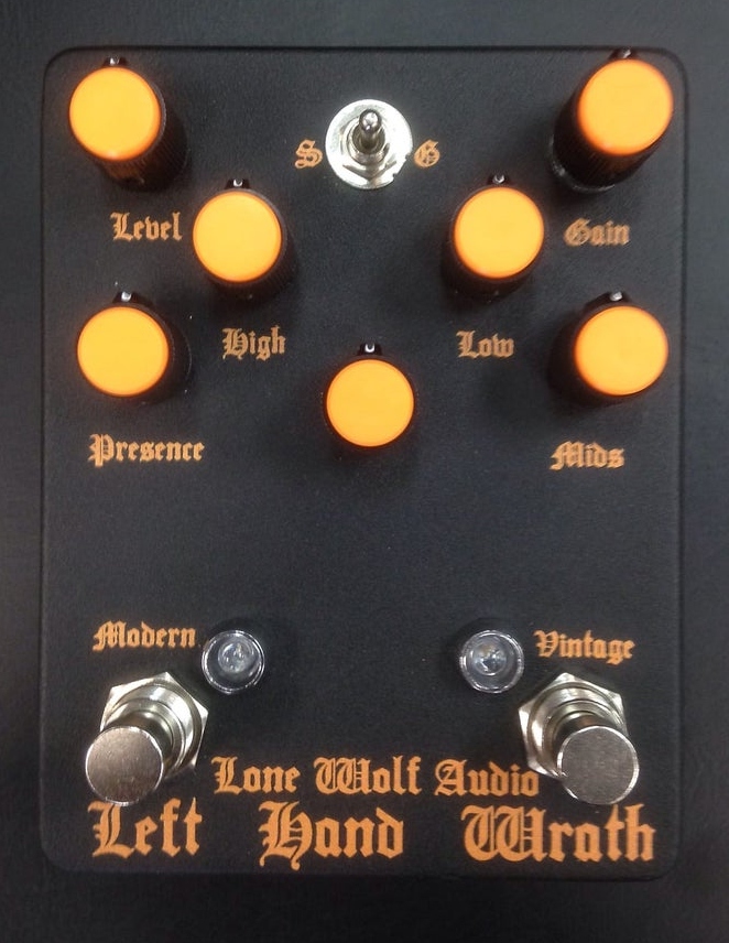STOMP BOX STEALS: OVERDRIVE- LONE WOLF AUDIO Left Hand Wrath ..Death ...