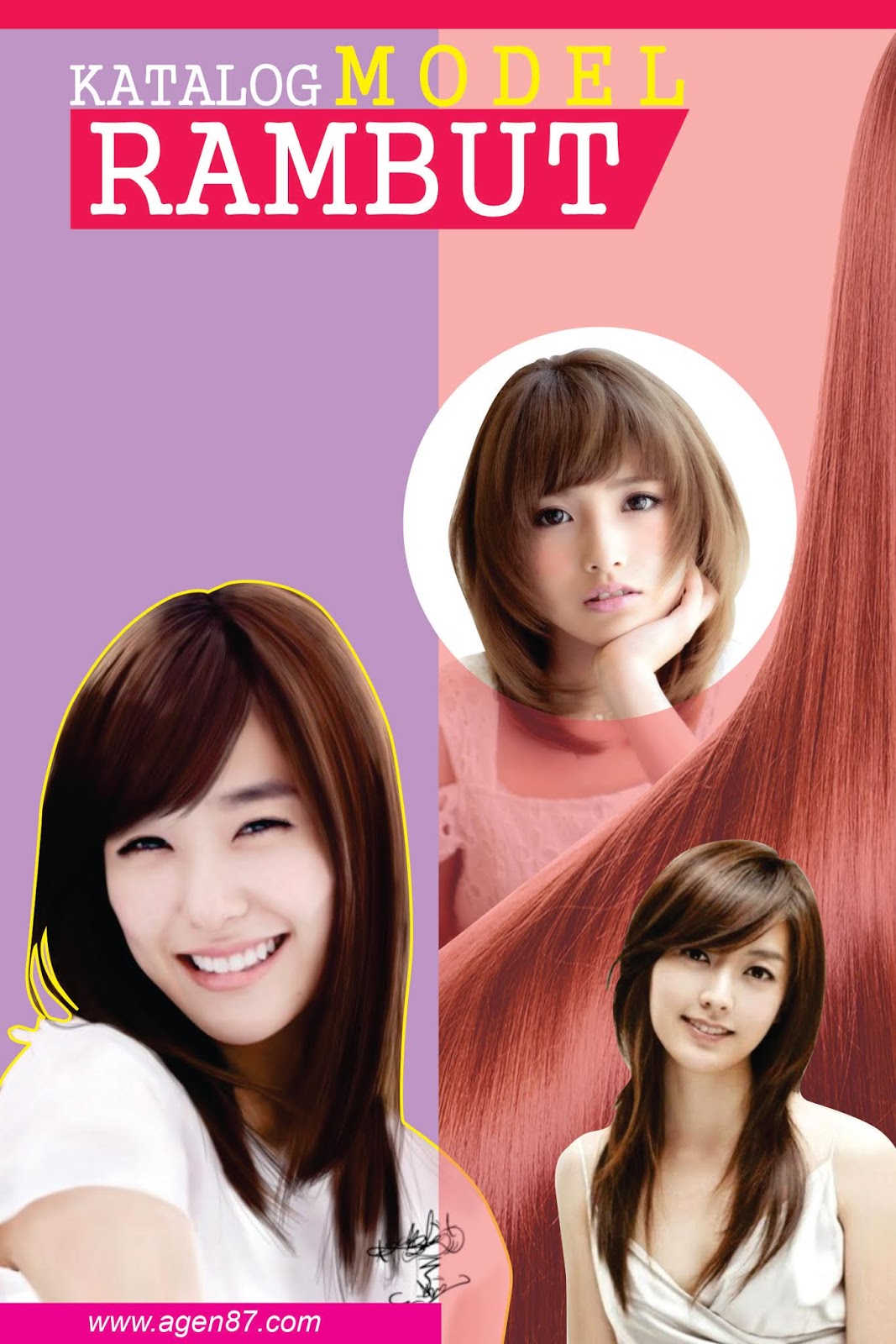 Poster Model Rambut Cewek Paling Keren Bikin Pasangan kepengen ...