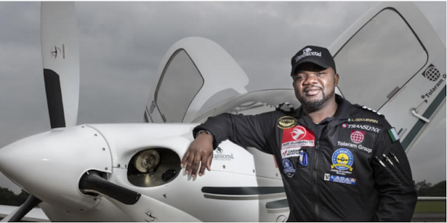 Nigerian pilot, Ademilola Odujinrin, makes history as first African to ...