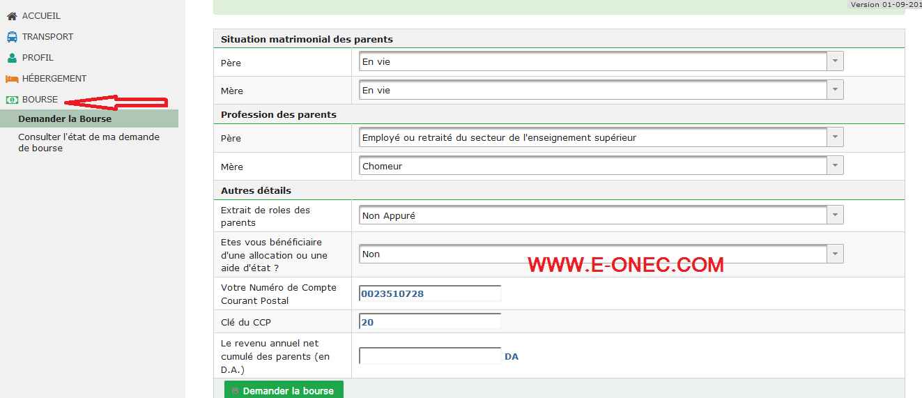 progres mesrs dz web