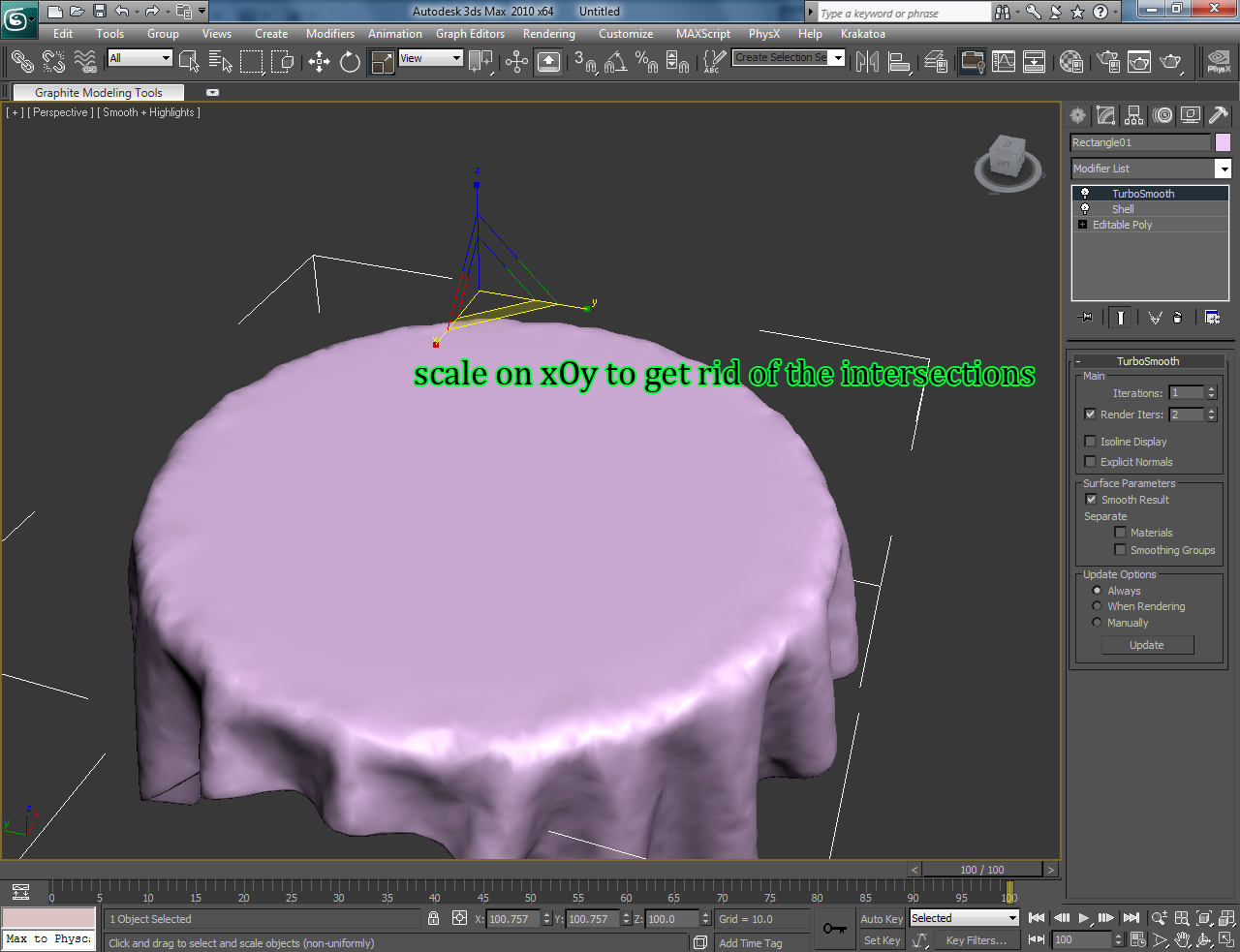 V3N0M's - 2D and 3D art: Simulating Cloth in 3Ds MAX