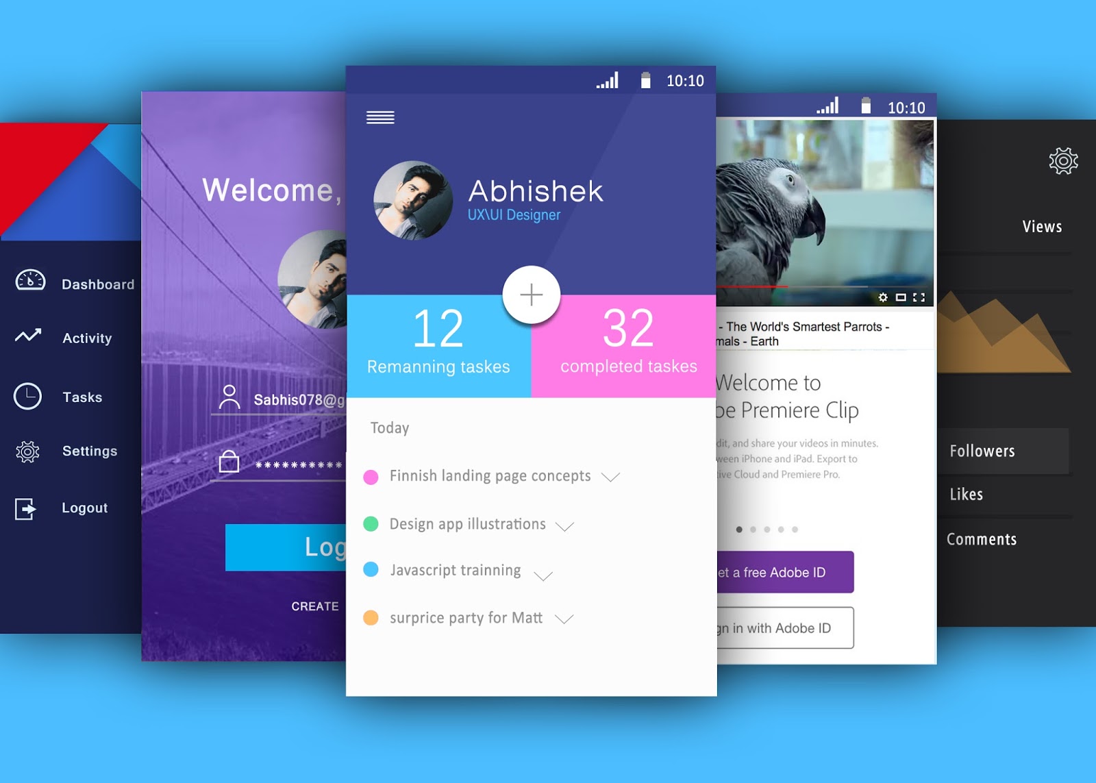 Abhishek Graphic designs