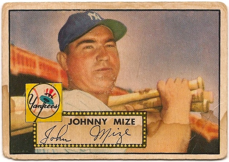 Adventures in 1952 Topps: #129 Johnny Mize