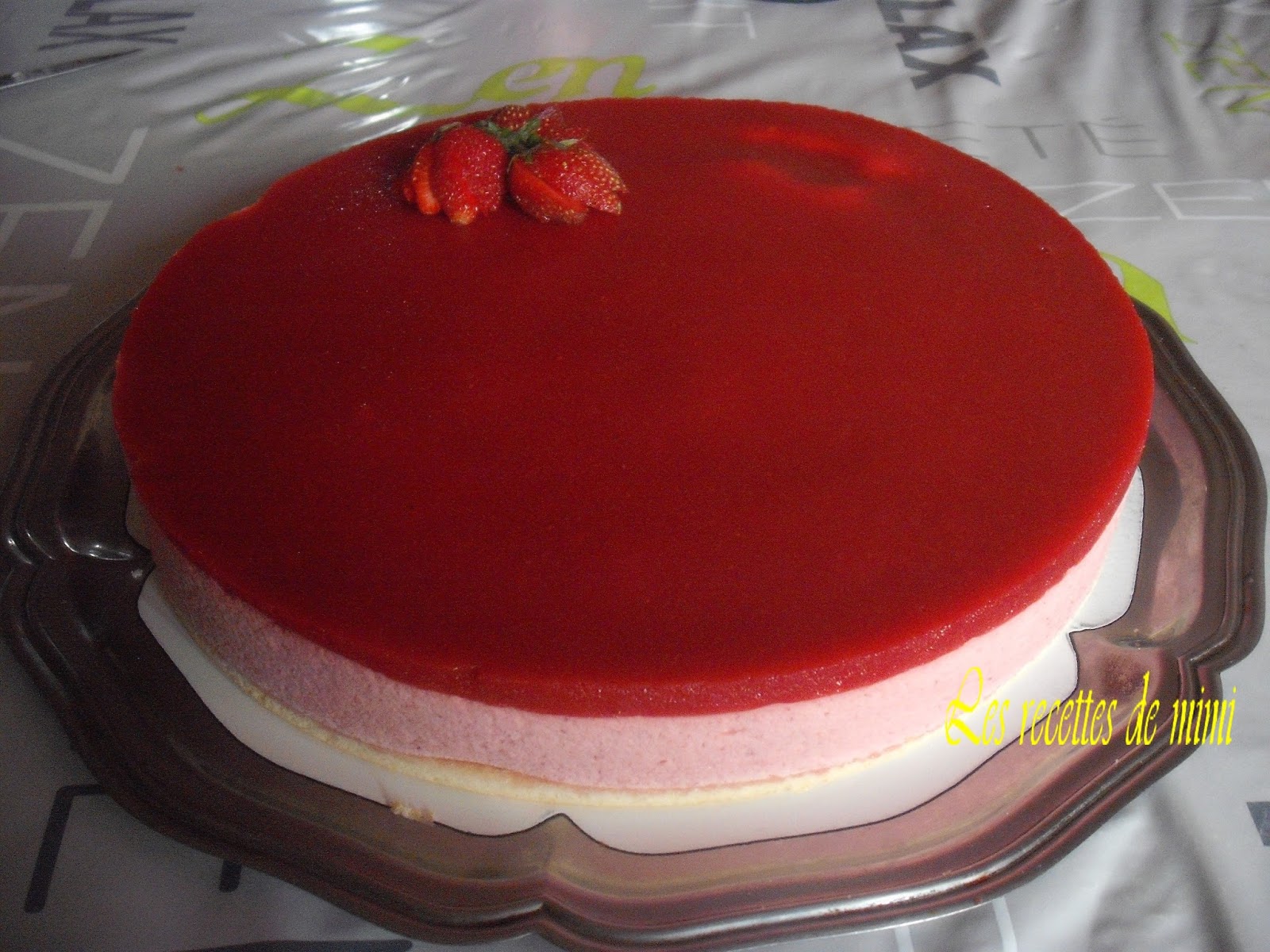 Les recettes de Mimi 44: Bavarois à la fraise