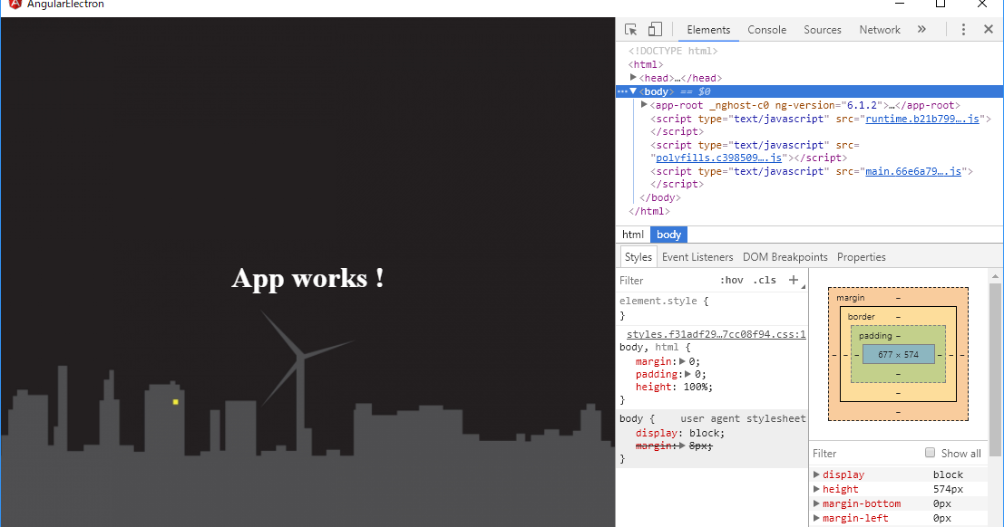 tomohikoのブログ: 【electron】angular-electron の Getting Started 【Angular】