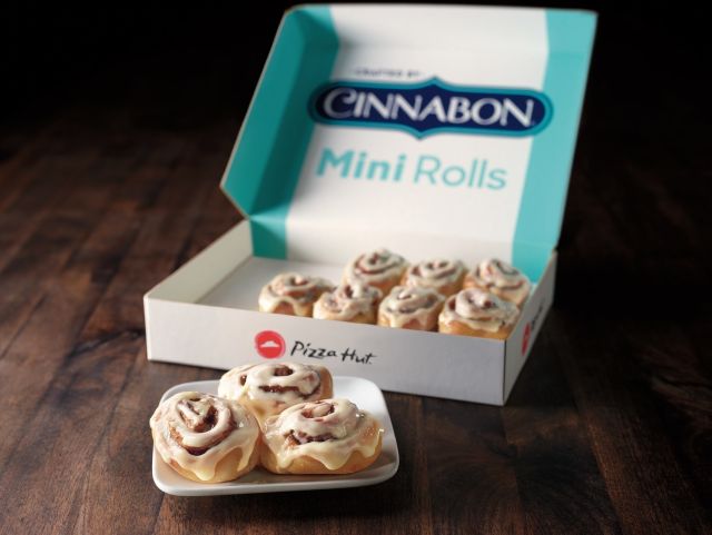 Pizza Hut Unveils New Cinnabon Mini Rolls