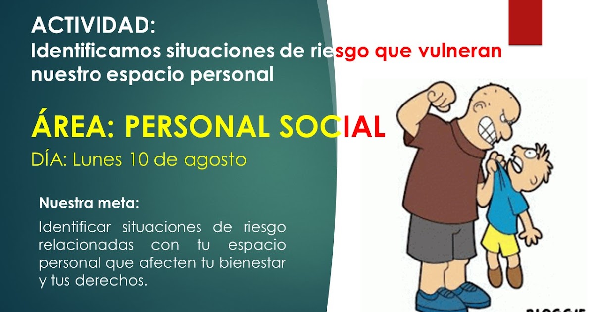 ÁREA: PERSONAL SOCIAL