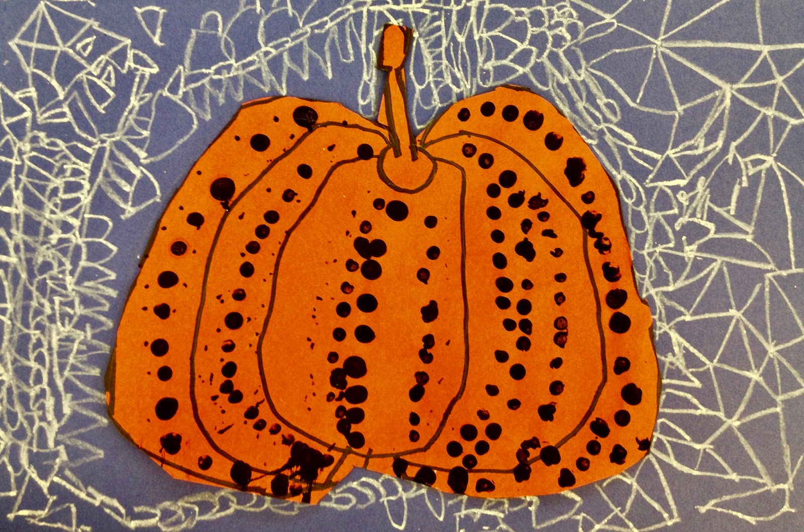 candice ashment art: Get your Yayoi Kusama polka dot Pumpkin
