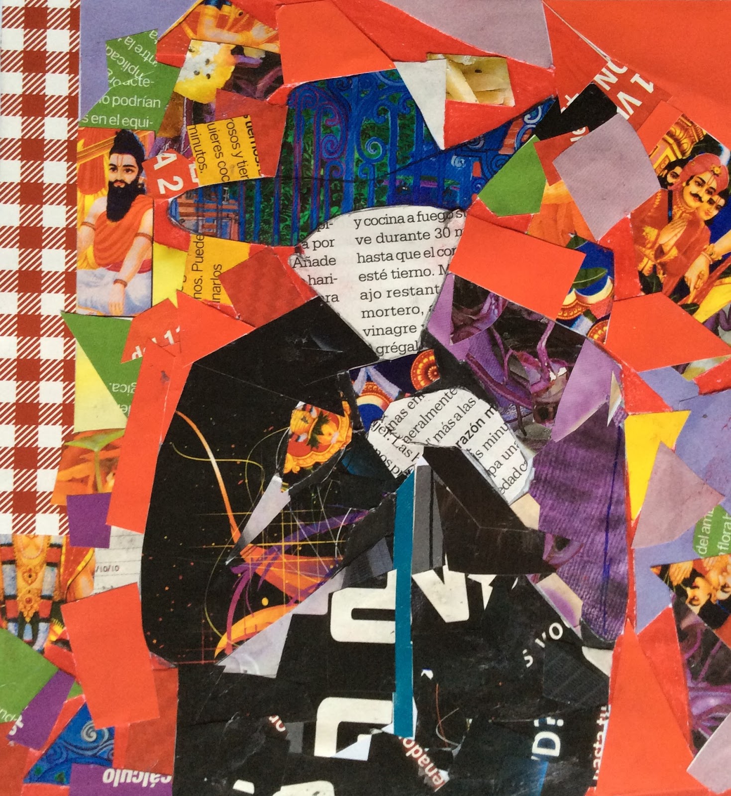 THE IDEA EXCHANGE: 65. 1º BACH. COLLAGE TECNIQUE. Theses masterpieces ...