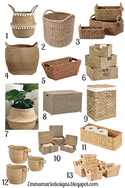 Adding Stylish Storage to the Bathroom - Emma Marie Designs