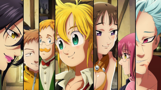 جميع حلقات انمي الخطايا السبع المميتة مترجمة Animoo