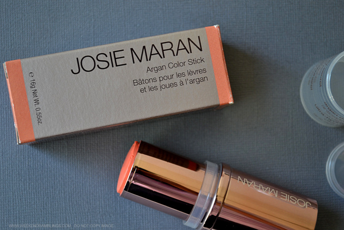 Josie Maran Argan Color Stick Swatches Spice