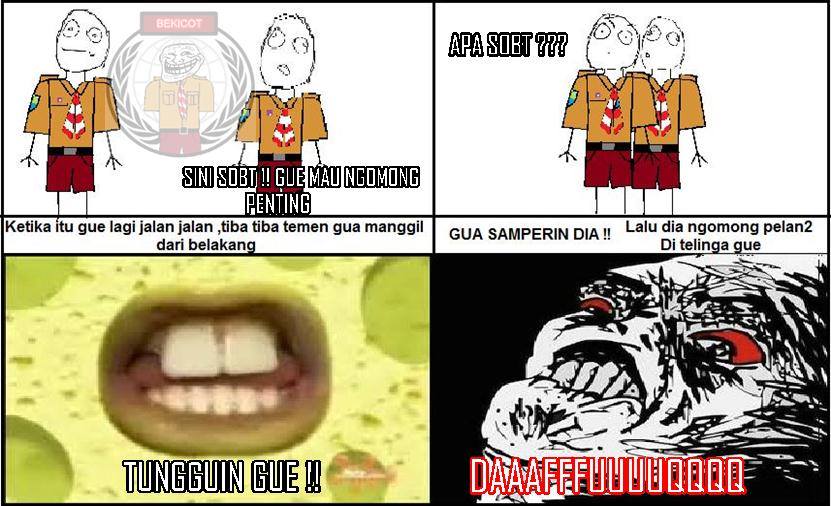 Kumpulan Meme Comic Pramuka Indonesia Part 1 - KakaKiky | Blog Edukasi