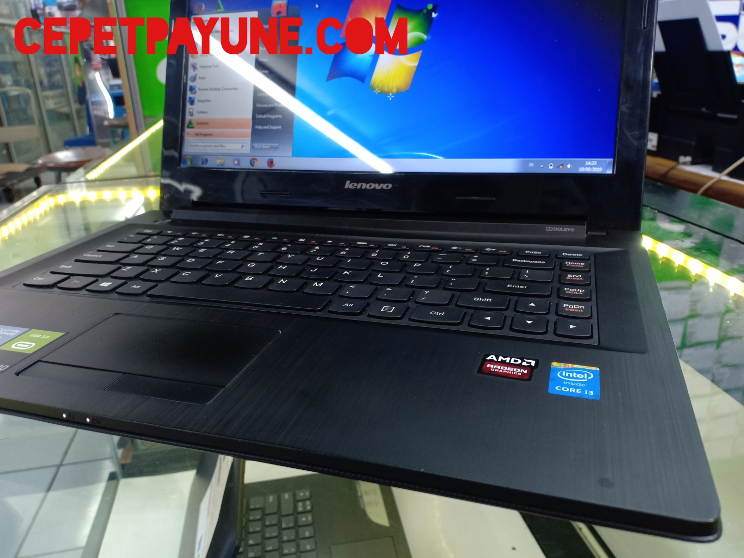 Laptop Lenovo G40 70 intel i3 4005U haswell Vga Amd Radeon 2Gb - Jual ...