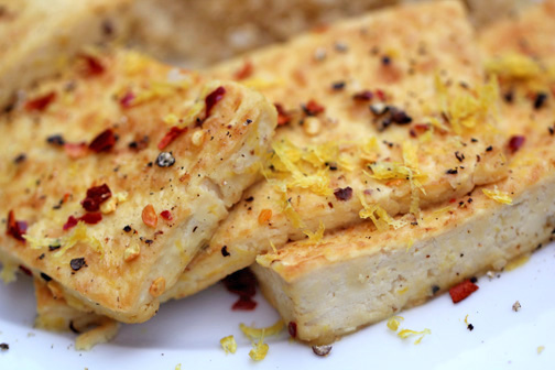 Lemon Pepper Tofu