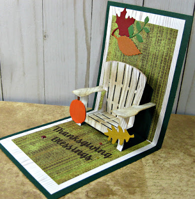 Karen's Kreative Kards: Thankful Interactive Pop-Up Card From Newest Video