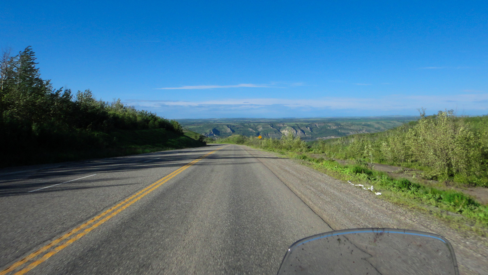 Riding the USA: Day 7 - Hinton, Alberta - Charlie Lake, British Columbia