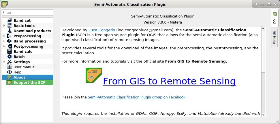 From GIS to Remote Sensing: Major Update: Semi-Automatic Classification Plugin v. 7.9.0