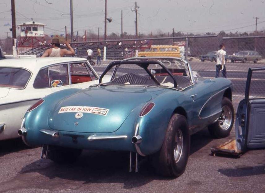 Just A Car Guy: Race car in tow sticker across the trunk.... the good ...