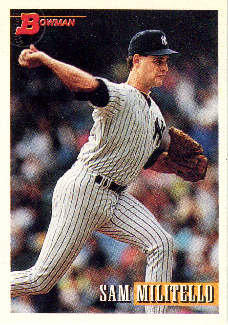 Junk Wax Prospector - Sam Militello - New York Yankees