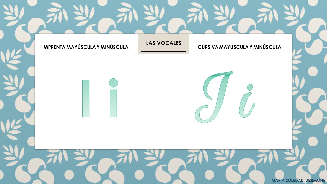Cultura y TIC: 1ER GRADO - LENGUA - CLASE 32 - LAS VOCALES ...