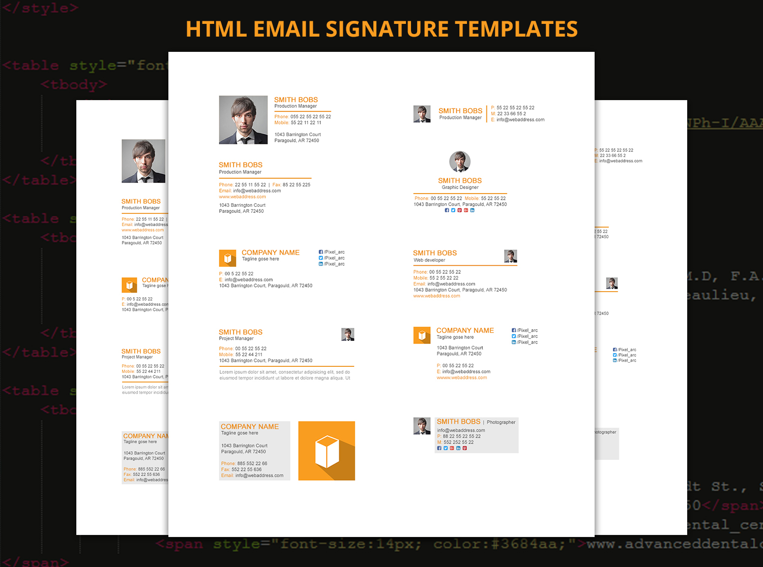 Email Signature HTML | Get the best email signature for your email