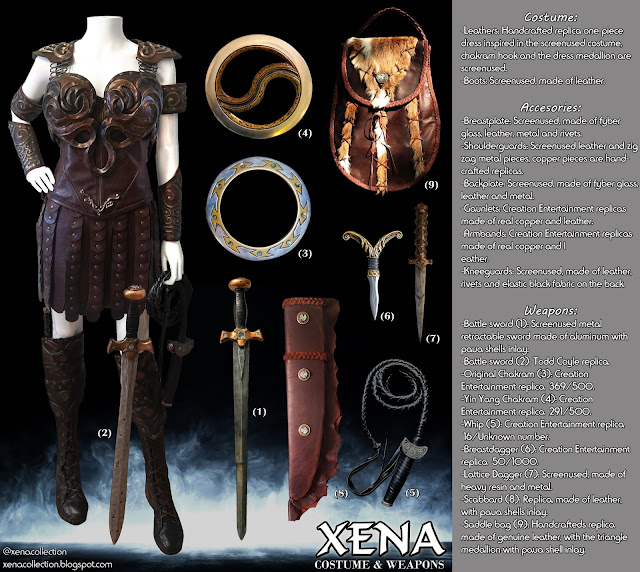 Xena Collection: Xena & Gabrielle Complete Ultimate Costume & Weapons ...