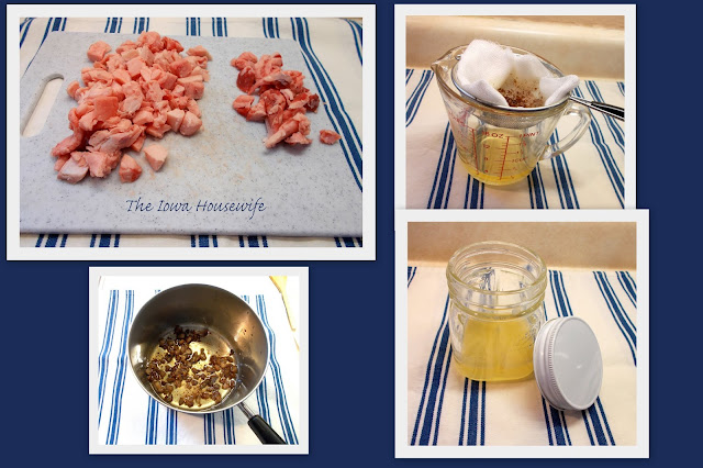 The Iowa Housewife: Rendering Fat