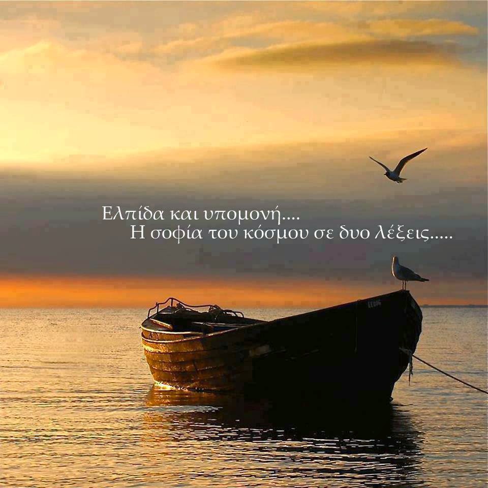 ΦΩΤΑΥΓΕΙΑ : ΕΛΠΙΔΑ ΚΑΙ ΥΠΟΜΟΝΗ