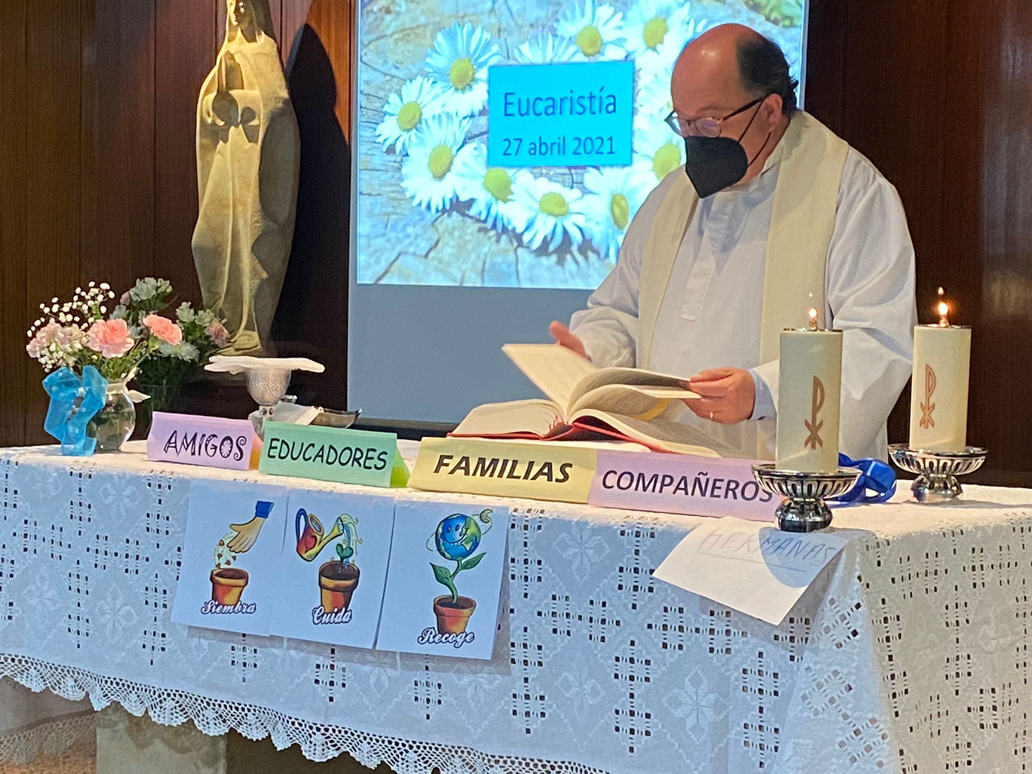 Qué está pasando en mi cole: Eucaristía en las Fiestas del Padre Usera