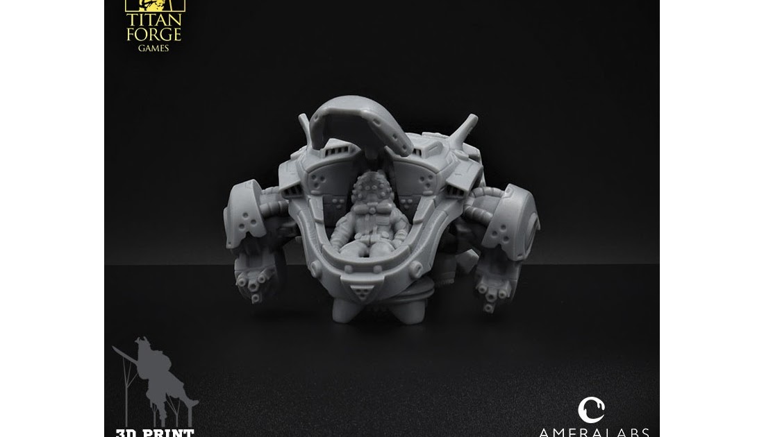 Wargame News and Terrain: Titan-Forge: New Airborn CED Gunship Module ...