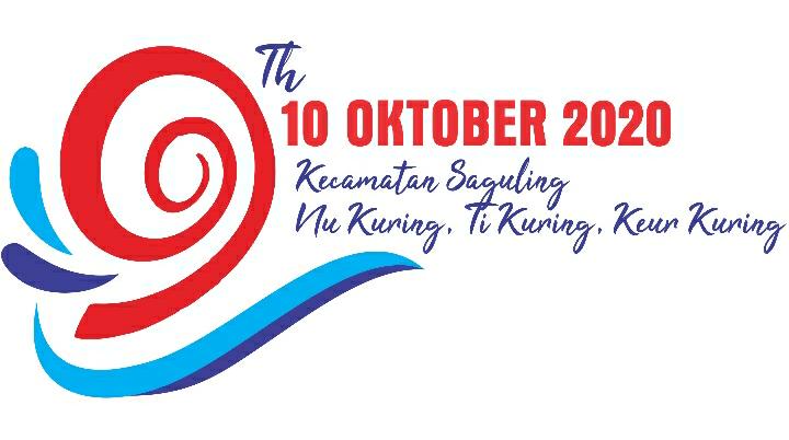 LOGO DAN DESAIN SPANDUK HUT KECAMATAN SAGULING KE-9