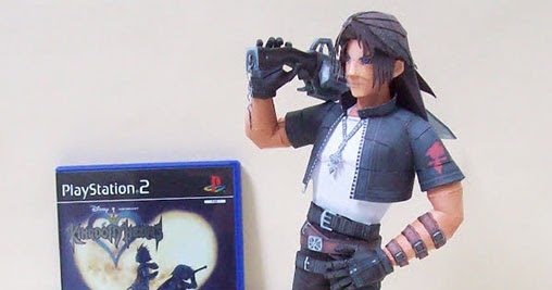 Kingdom Hearts: Leon Paper Model | Paperized Crafts