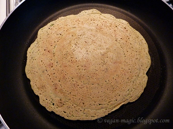 Besan Dosa « Vegan Recipes « Vegan Magic