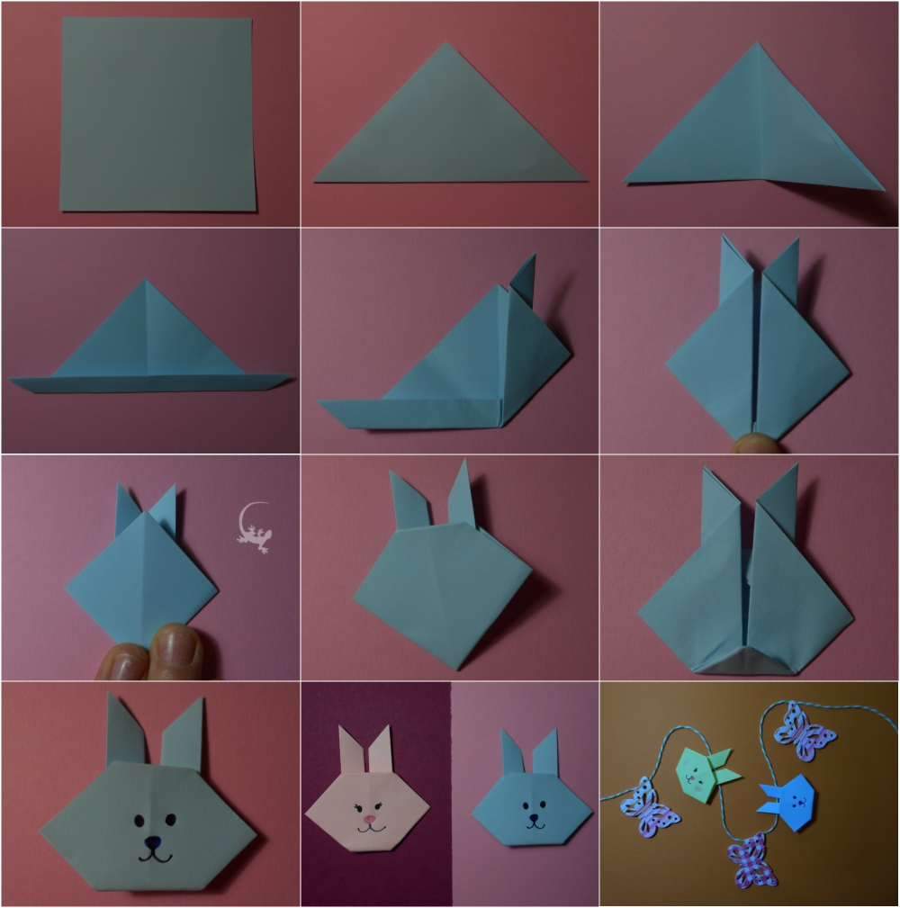 Come fare un coniglietto origami | Cartolelya