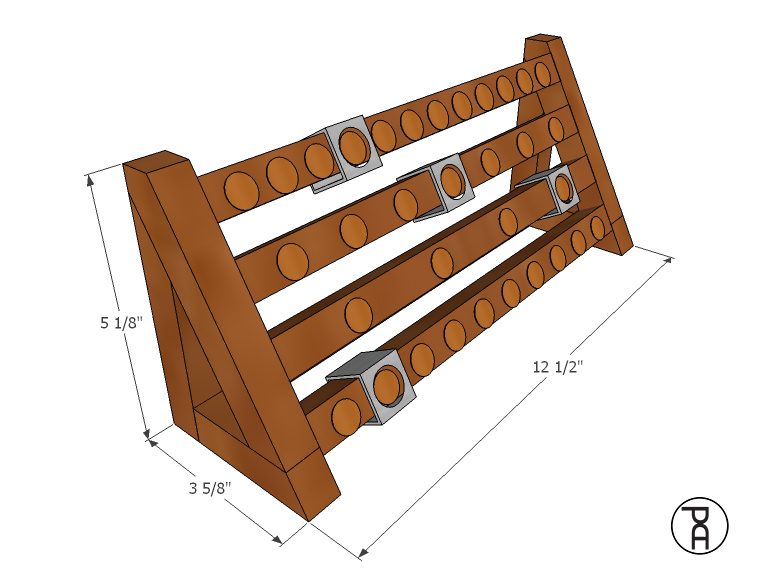 DIY Slide - Rule Wood Desk Calendar | Pneumatic Addict