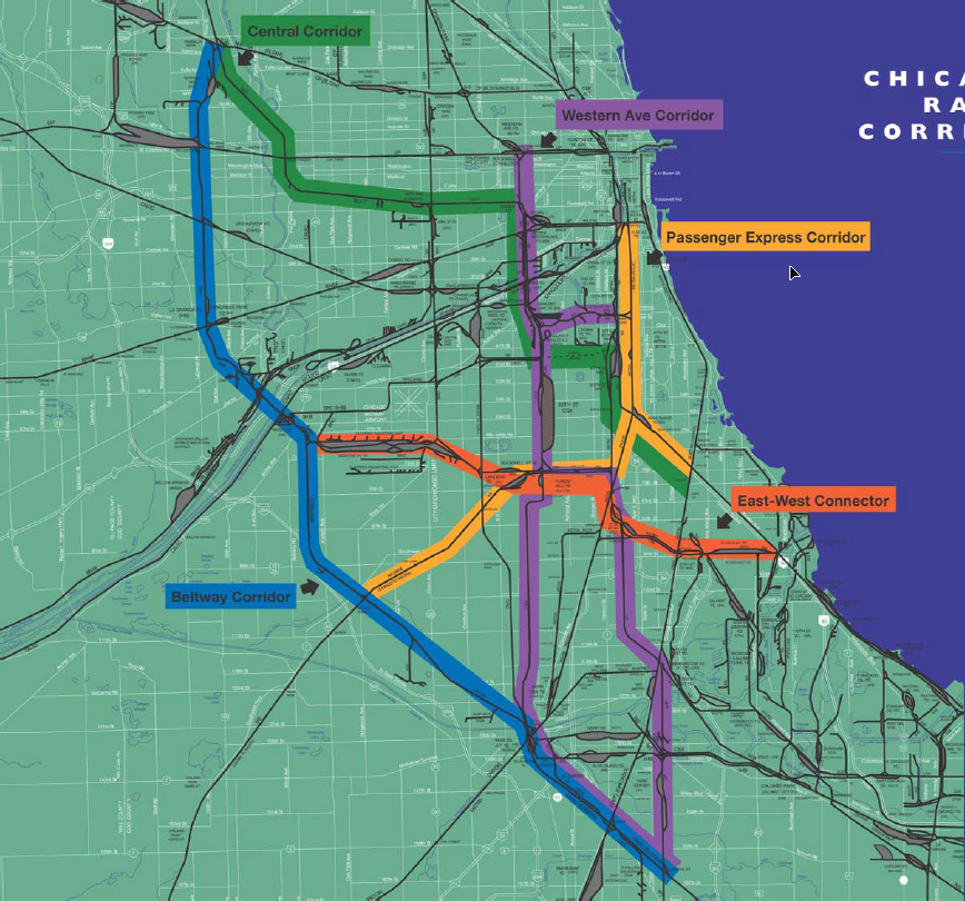 Industrial History: Chicago Railroad Bottleneck and CREATE Overview