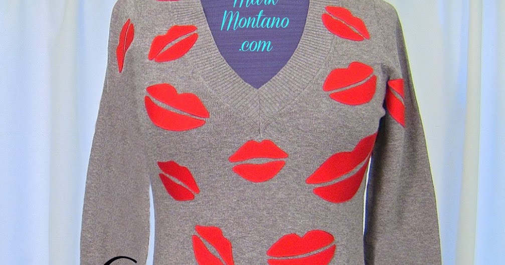 Mark Montano: Luscious Lips Sweater DIY