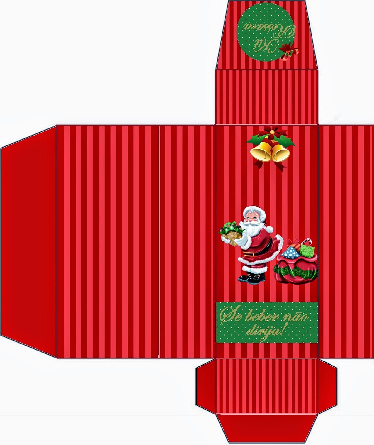 Santa in Christmas: Free Printable Boxes. - Oh My Fiesta! in english