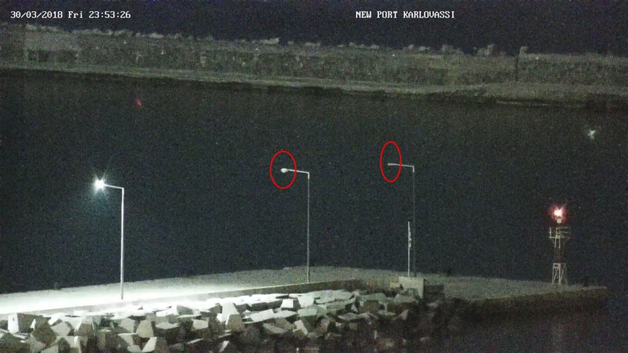 New Port Karlovassi: Αρχισαν να μας "αφηνουν" και τα φωτα LED