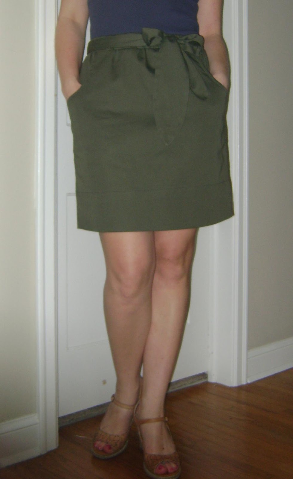 Simplicity misses skirts and pants 2258 pattern review by MarthaOnFive