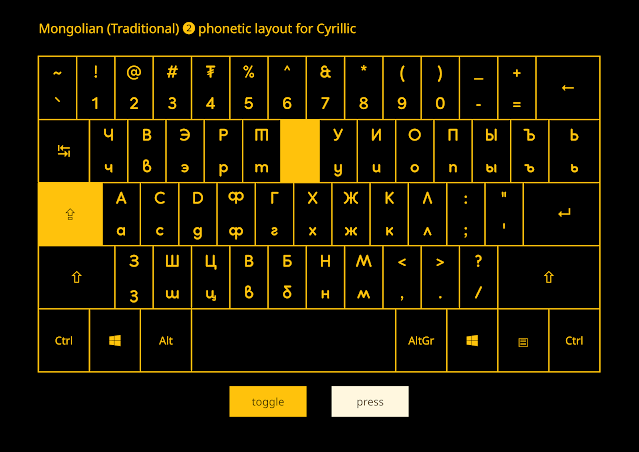禾平音員: Mongolian (Traditional) Keyboard Layout for Windows 傳統蒙古文鍵盤佈置 ...