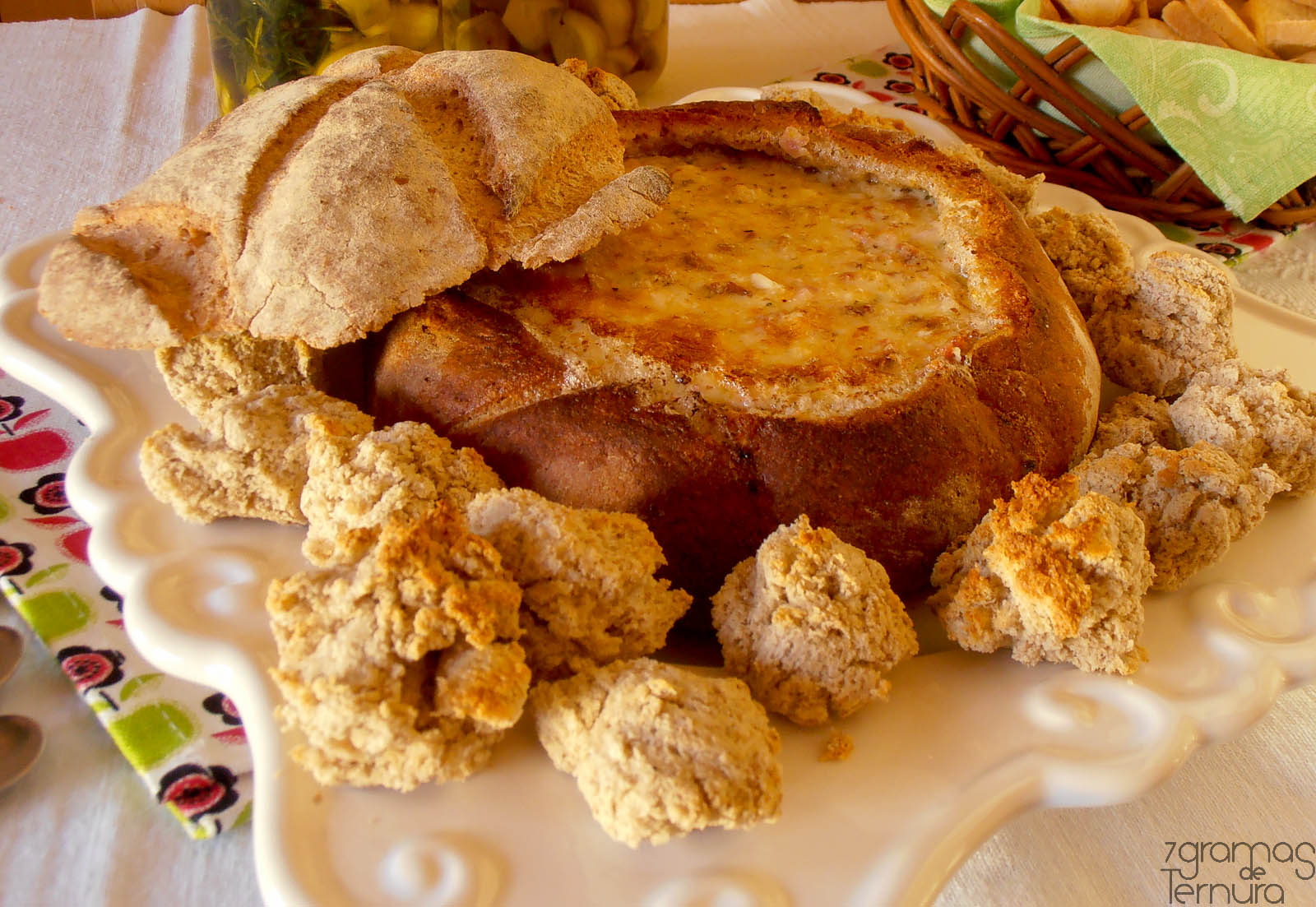 Broa Recheada | 7gramas de ternura